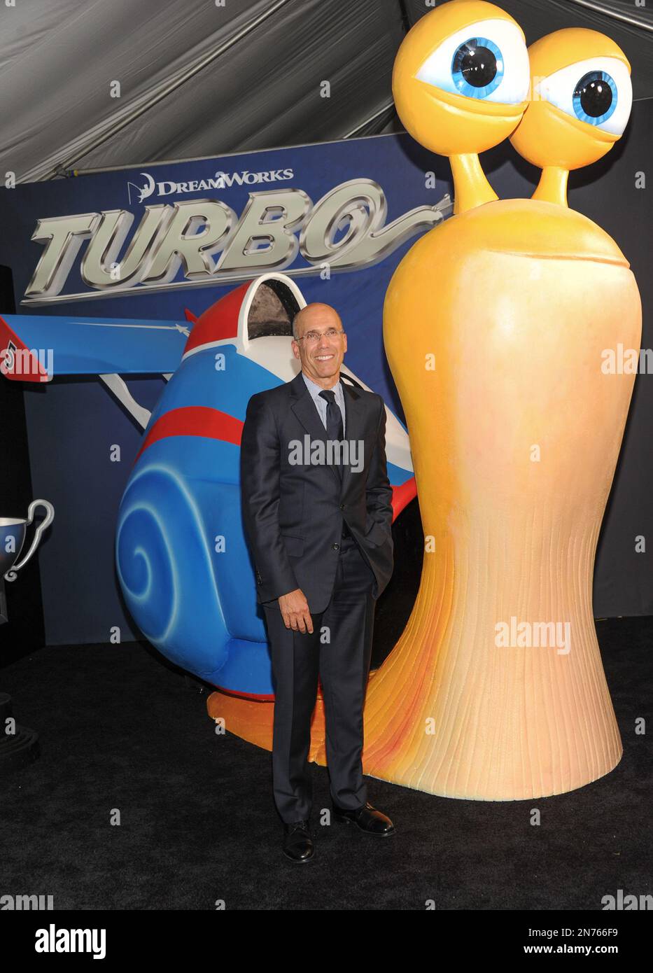 DreamWorks' Animation CEO Jeffrey Katzenberg attends the premiere of ...