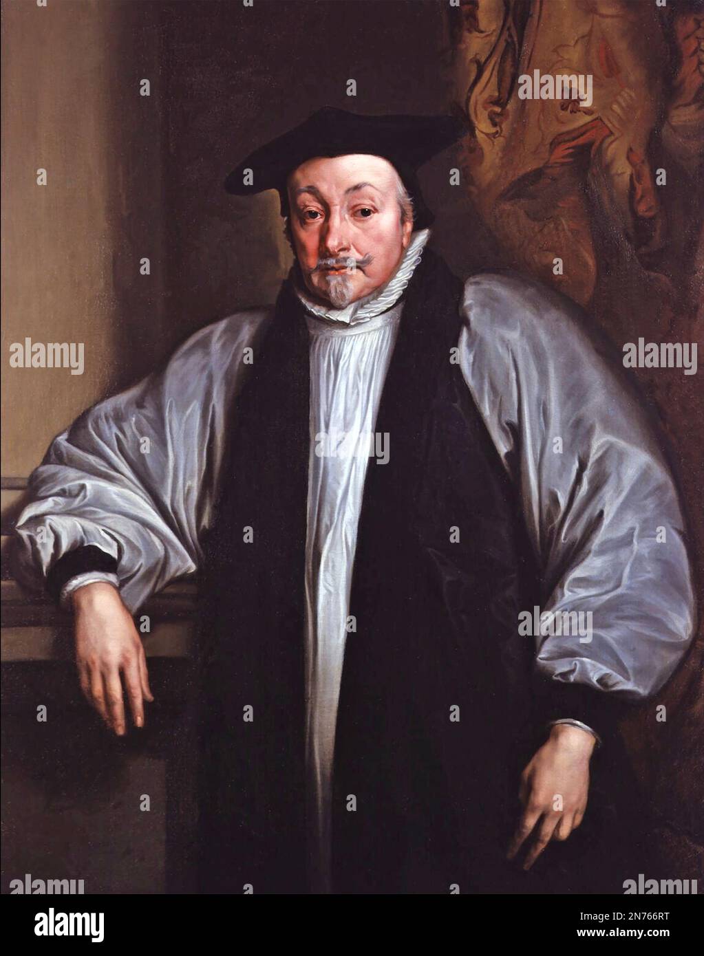 WILLIAM LAUD (1573-1645) Archbishop of Canterbury by Anthony van Dyck ...