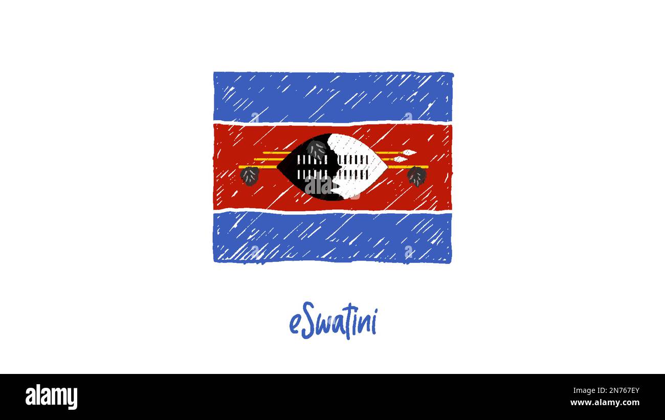 Flag Color Pencil Sketch Illustration Vector Stock Vector Image & Art ...