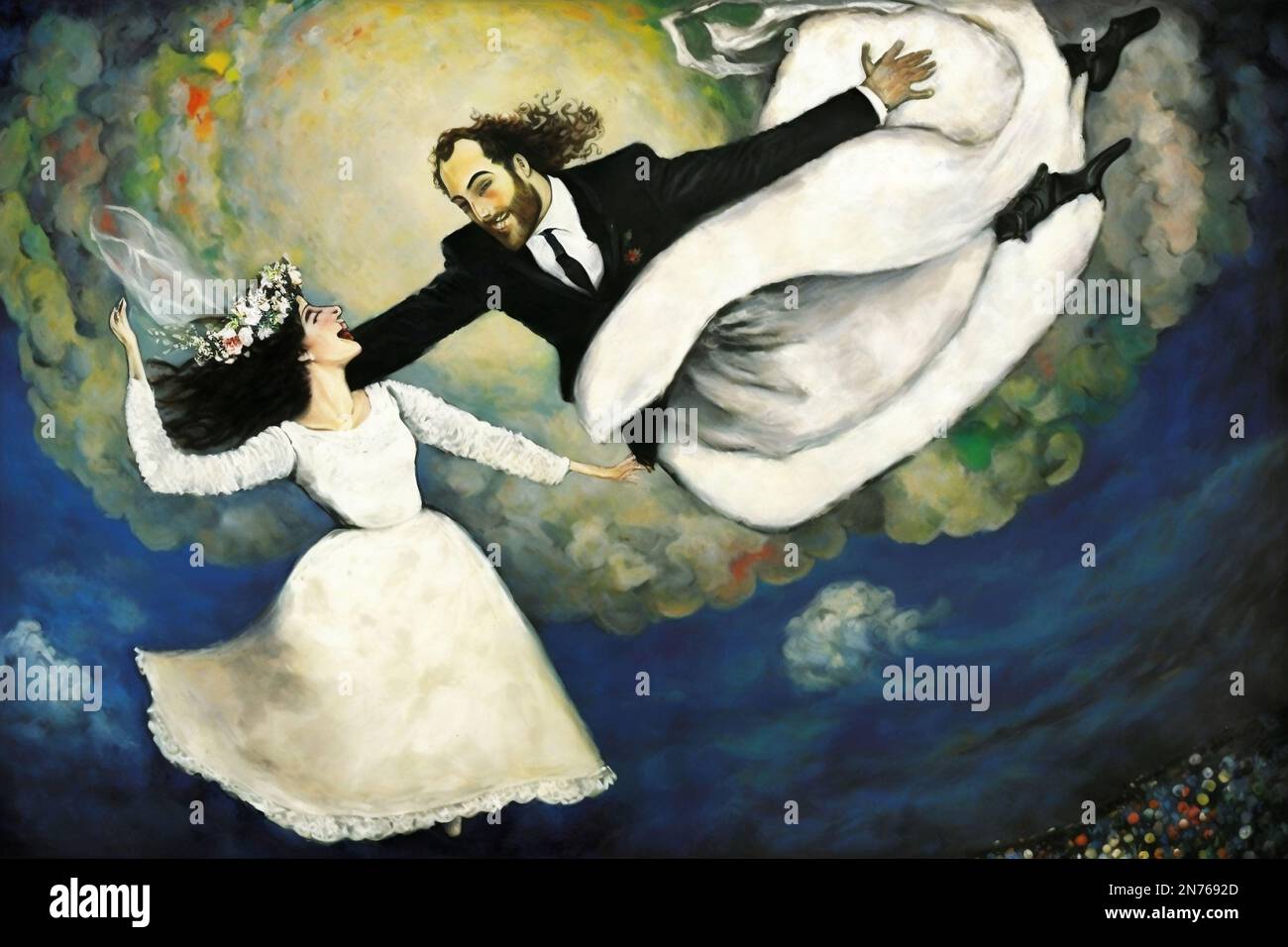 Marc chagall style hi-res stock photography and images - Alamy