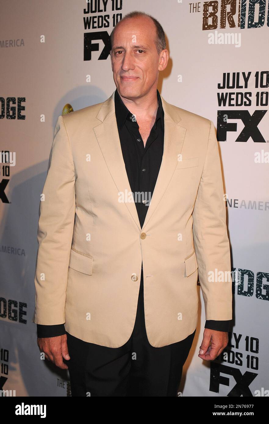 Alex Fernandez seen at FX's "The Bridge" Premiere, on Monday, July 8 ...