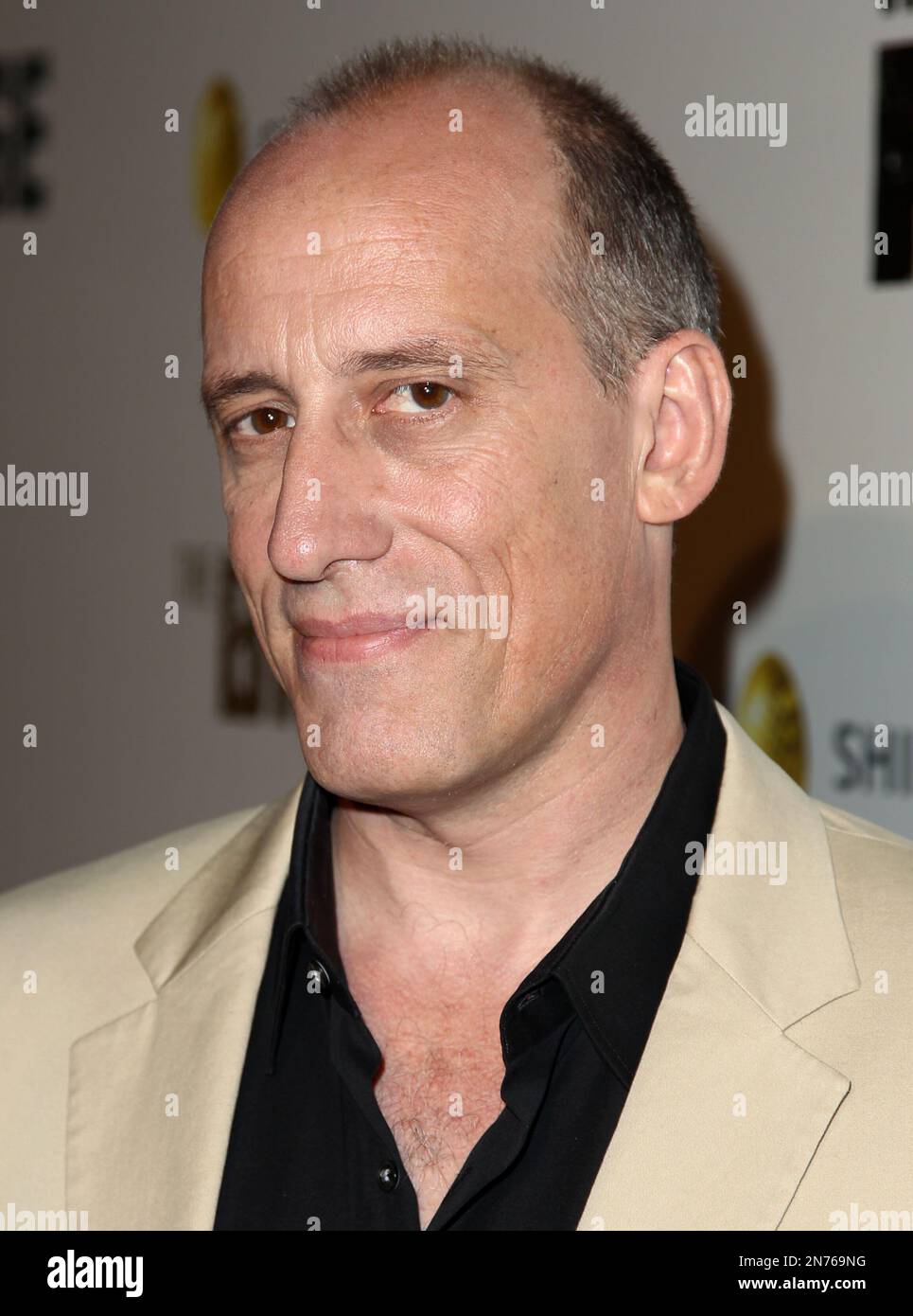 Alex Fernandez arrives at the premiere screening of "The Bridge" at the ...