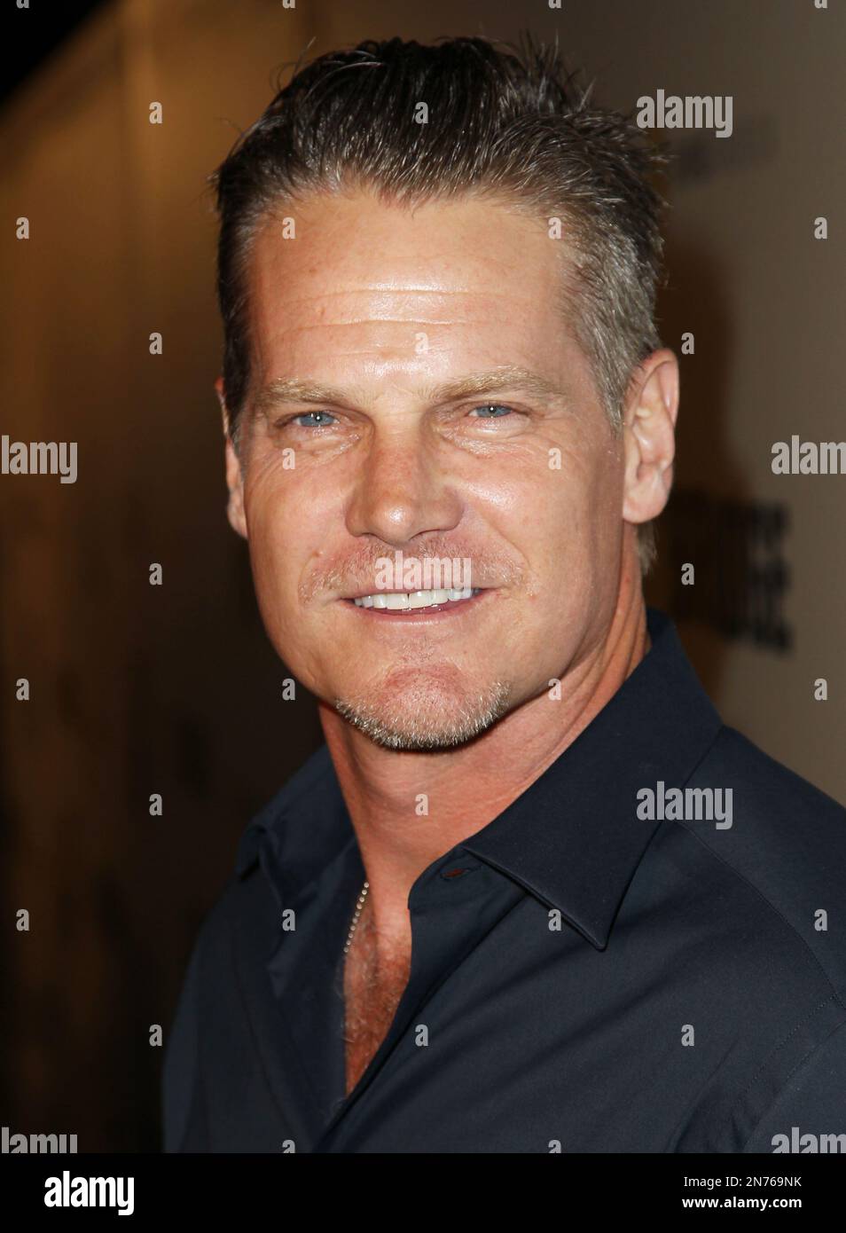 Brian Van Holt arrives at the premiere screening of "The Bridge" at the ...