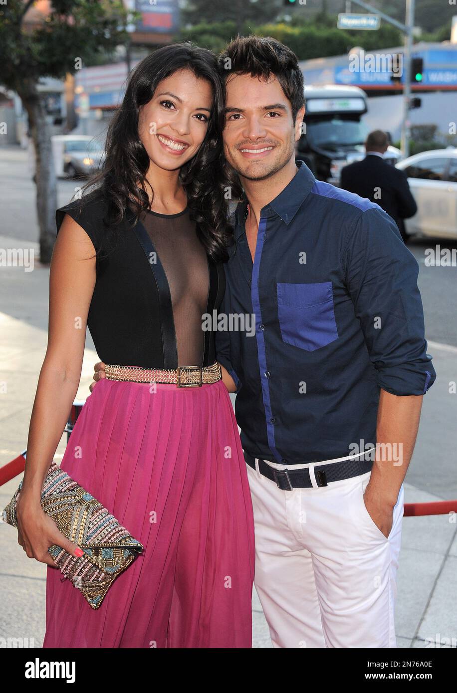 Stephanie Sigman arrives at the premiere screening of "The Bridge" at ...
