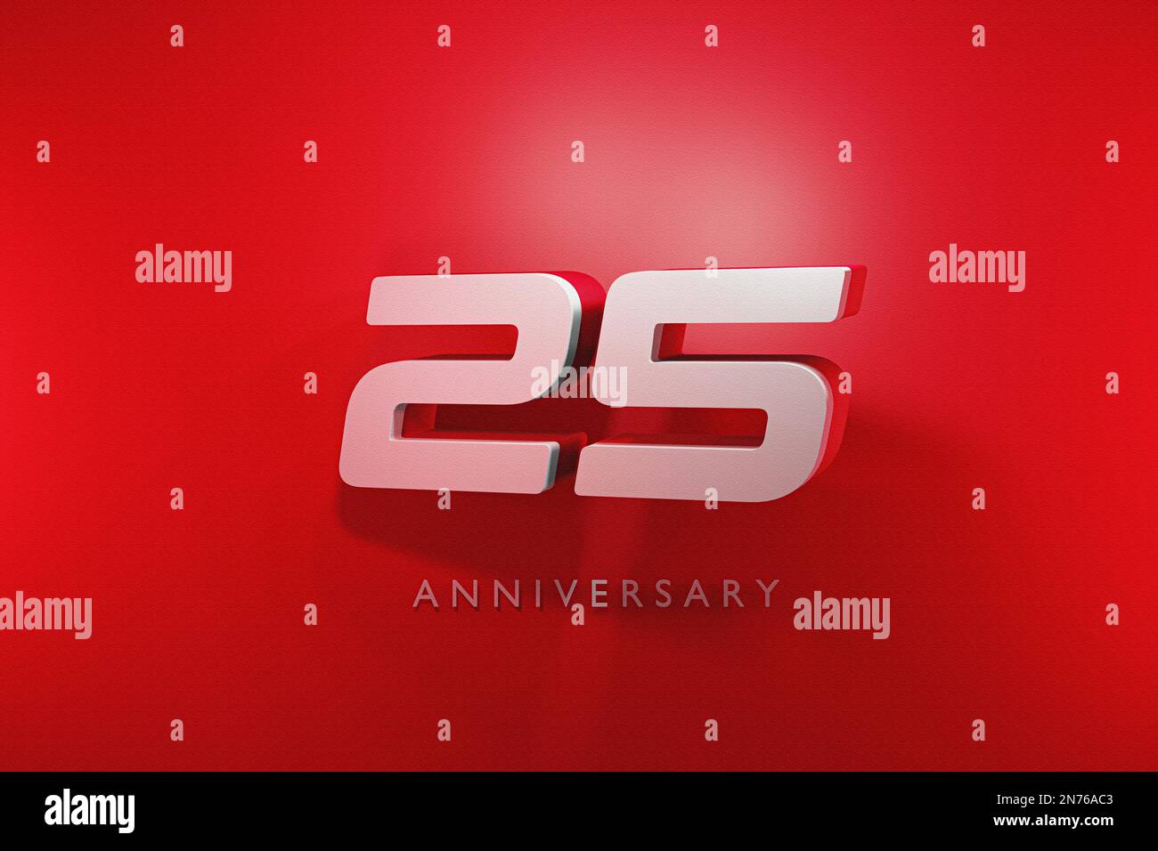 Anniversary celebration numbers pastel background 3d render Stock Photo ...