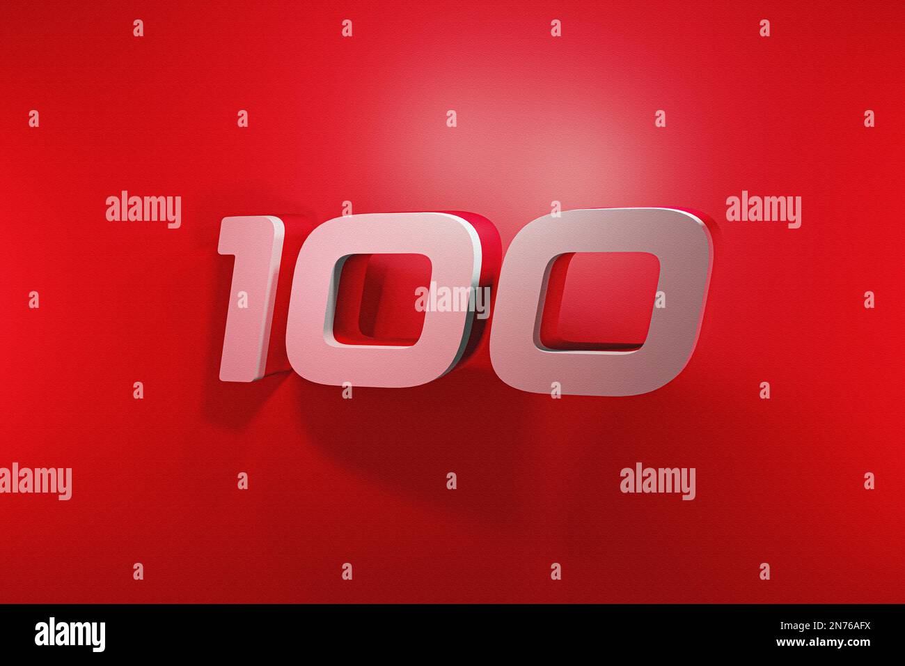 Anniversary celebration numbers pastel background 3d render Stock Photo ...