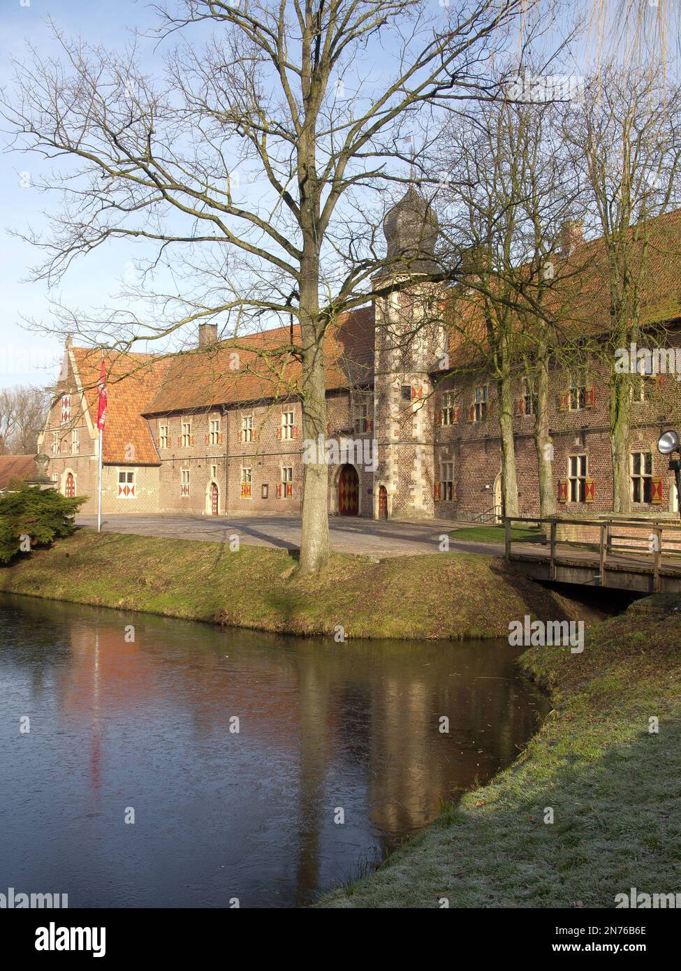 the castle of Raesfeld in germany Stock Photo - Alamy