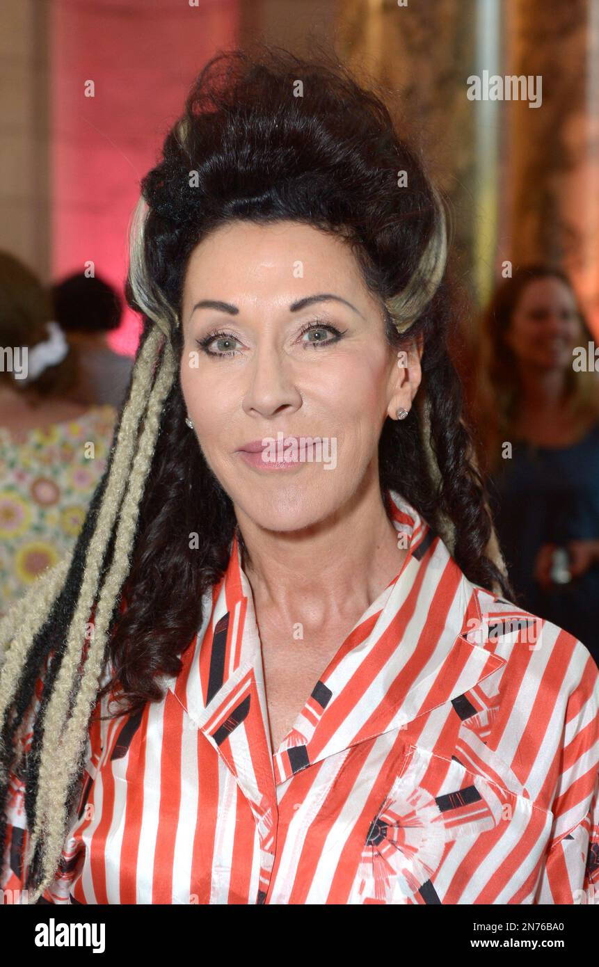 Helen David arrives at the 'Club to Catwalk' - London Fashion in the ...