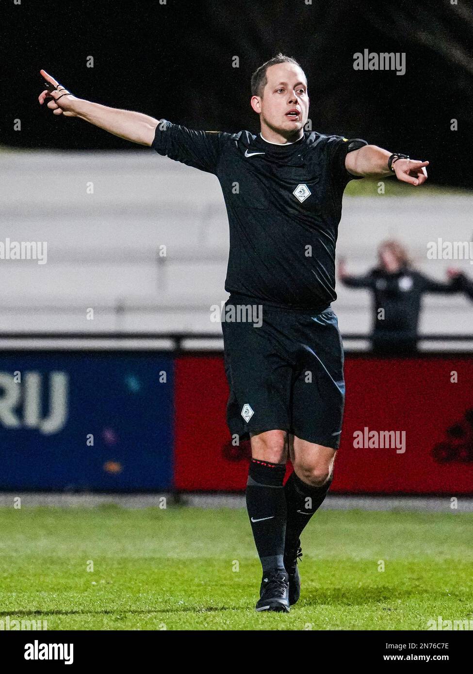 Rotterdam - Referee during the match between Feyenoord V1 v SC ...