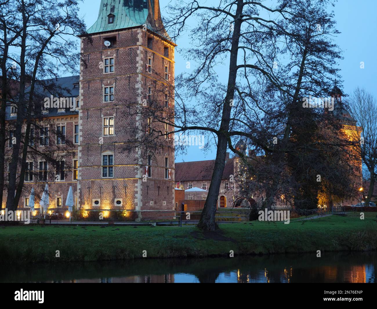 the castle of Raesfeld in germany Stock Photo - Alamy