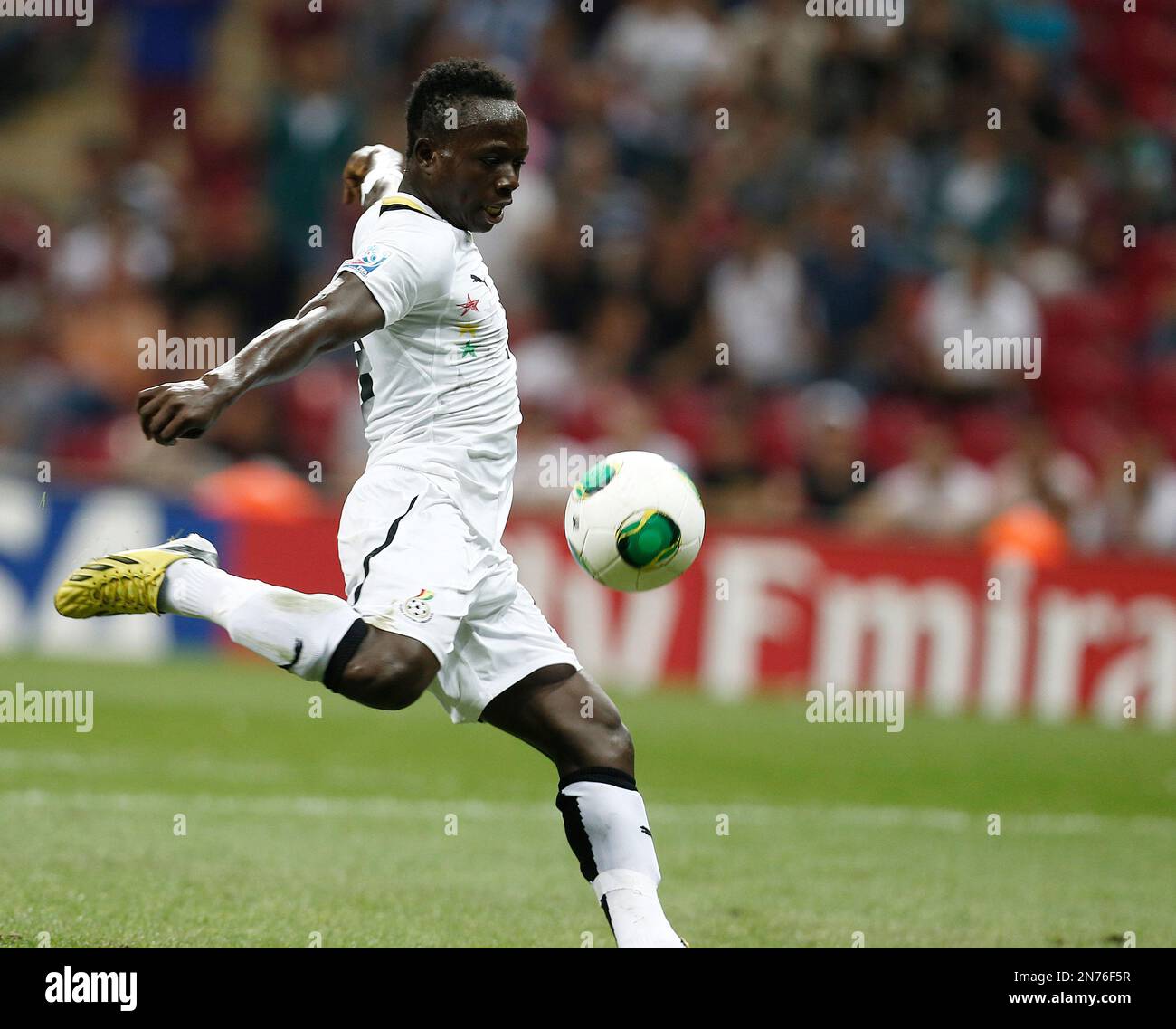 Ghana's Moses Odger scores against Chile during the Under-20 World Cup ...