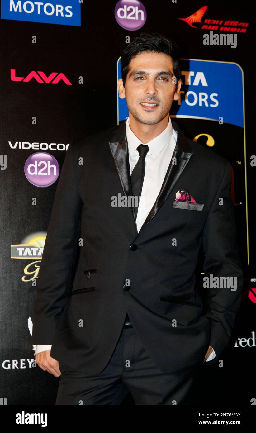 Bollywood actor Zayed Khan arrives for the International Indian Film ...