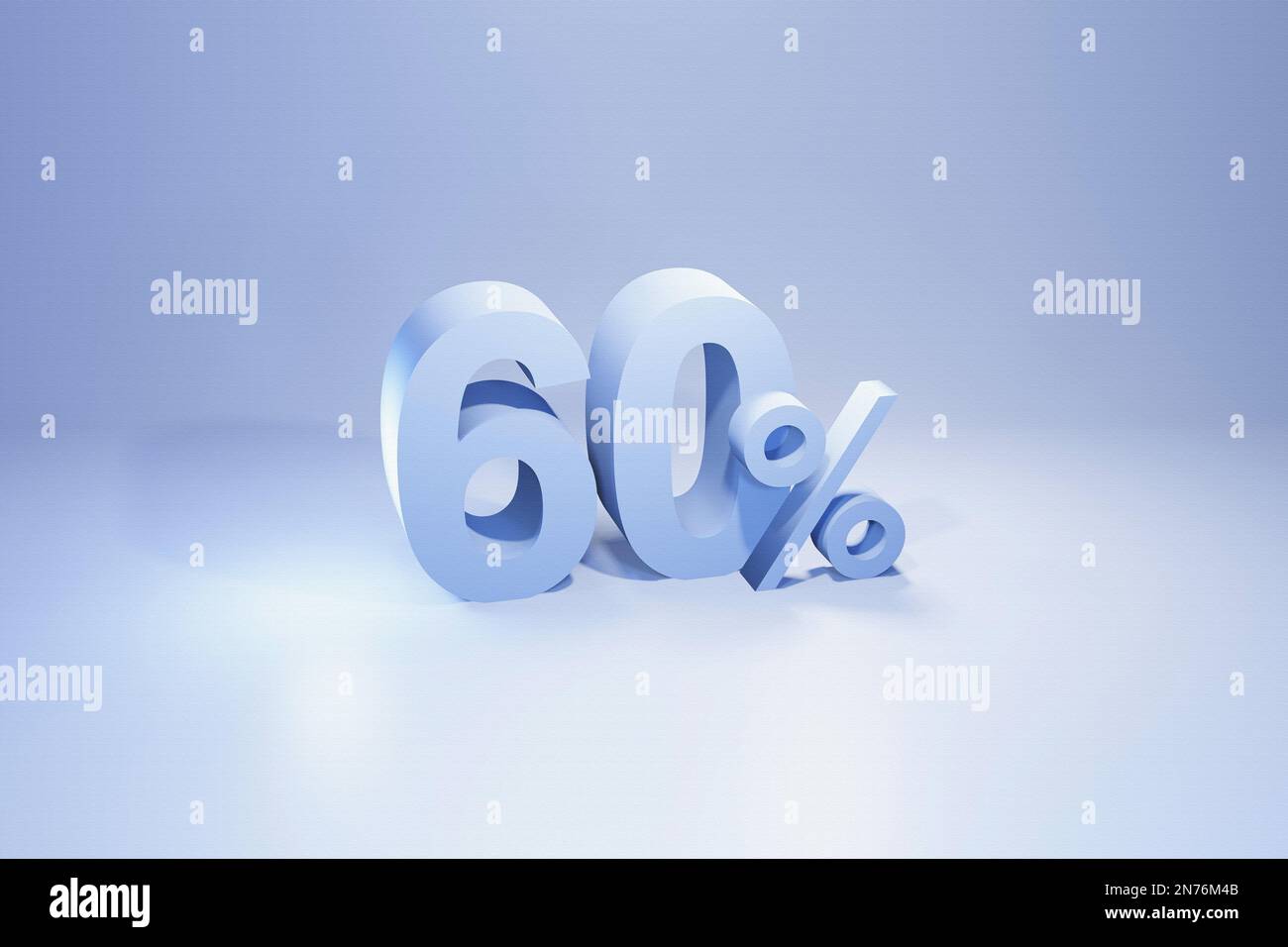 Anniversary celebration numbers pastel background 3d render Stock Photo ...