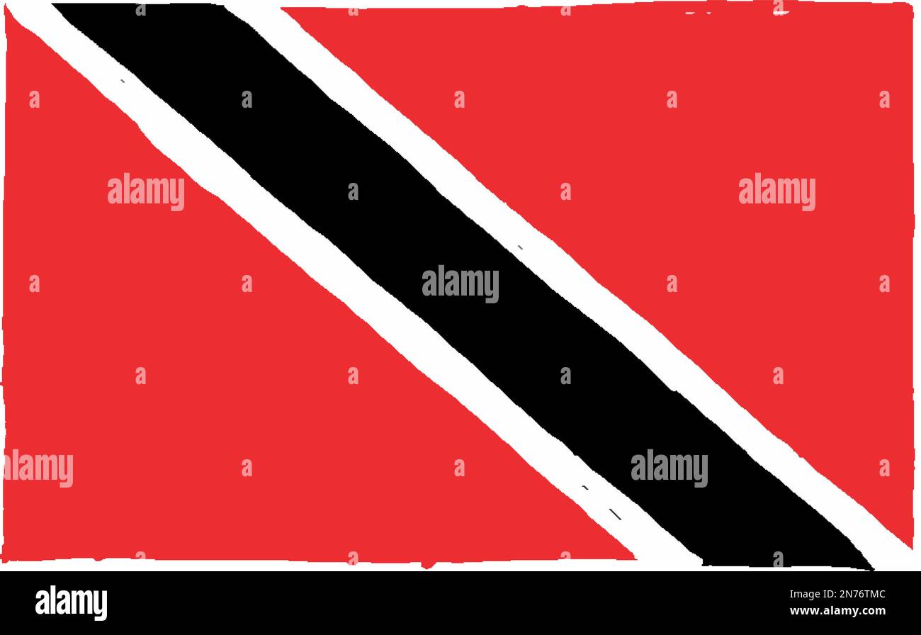 National colors of trinidad Stock Vector Images - Alamy