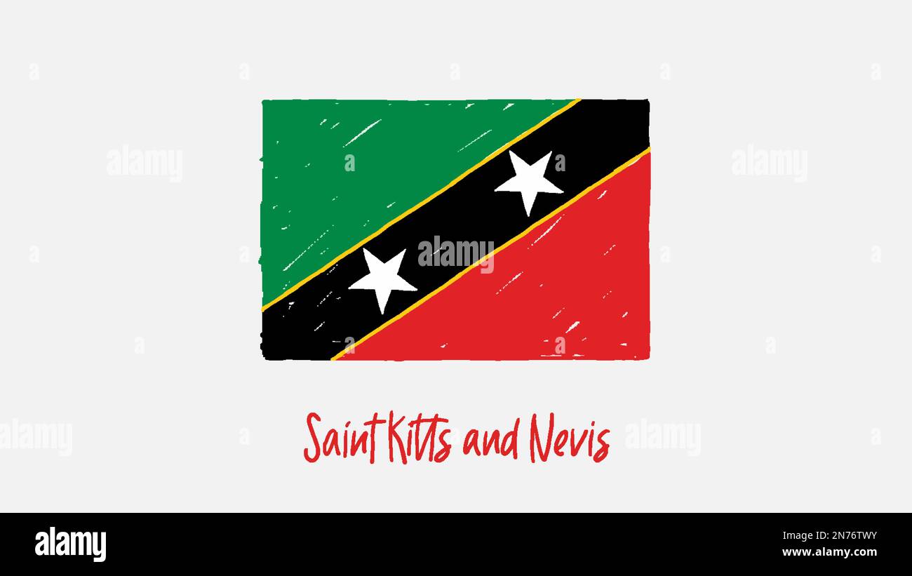 Saint kitts colors Stock Vector Images - Alamy