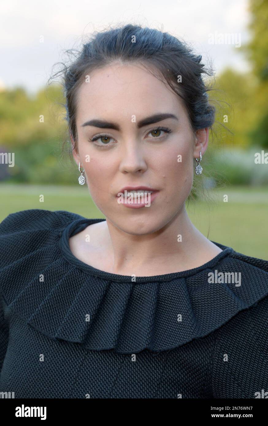 Talulah Harlech arrives at the 'Fashion Rules' Exhibition launch at ...