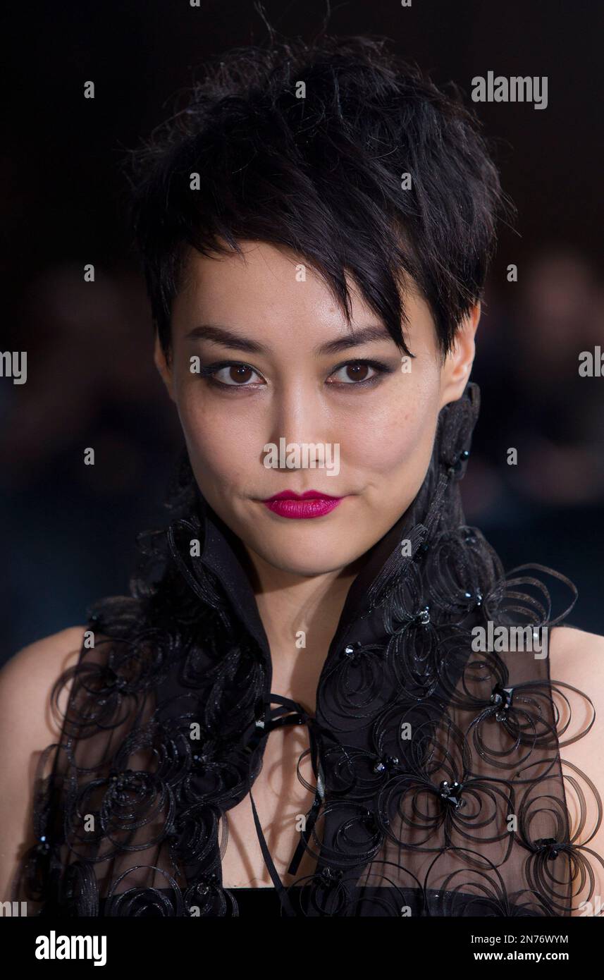 Actress Rinko Kikuchi, arrives for the UK Premiere of Pacific Rim, at ...
