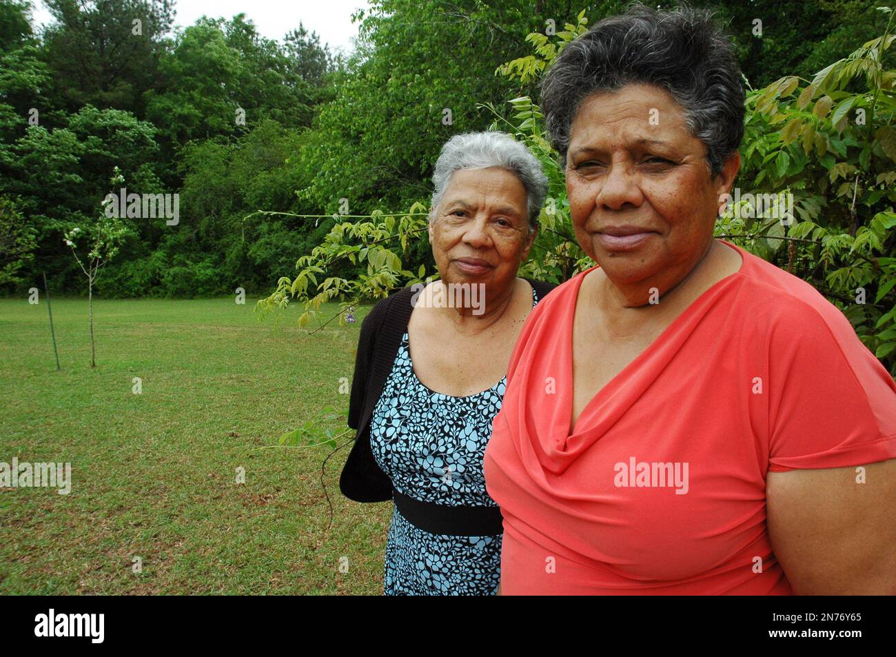 In this April 24, 2013 photograph, Florence Knight Blaylock, 81, and ...