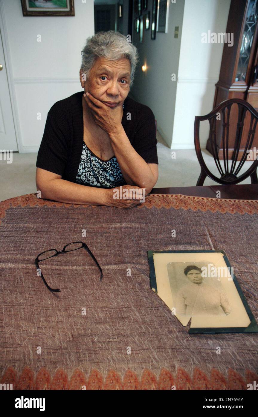 In this April 24, 2013 photograph taken in Soso, Miss., Florence Knight ...