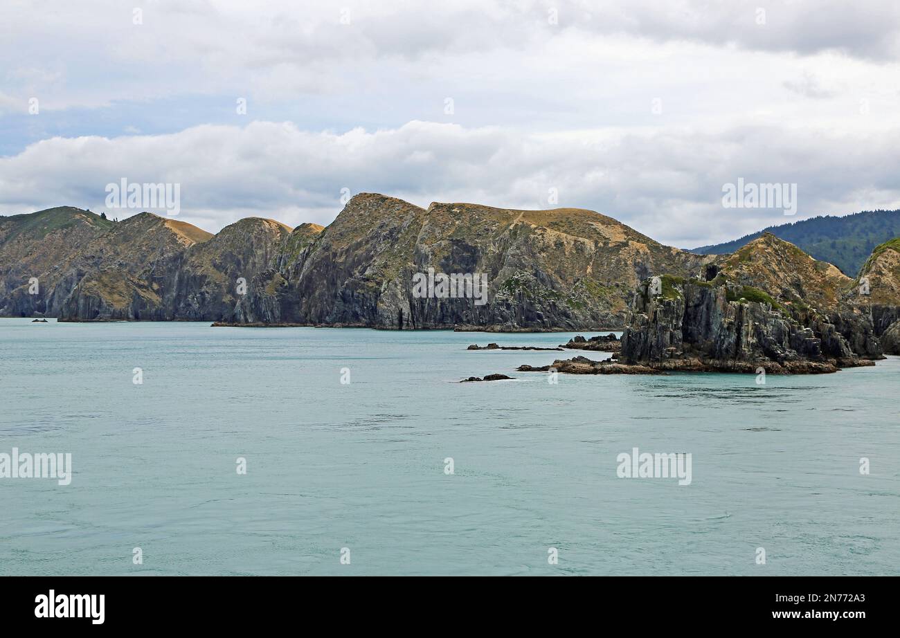 In Cook Strait - New Zealand Stock Photo - Alamy