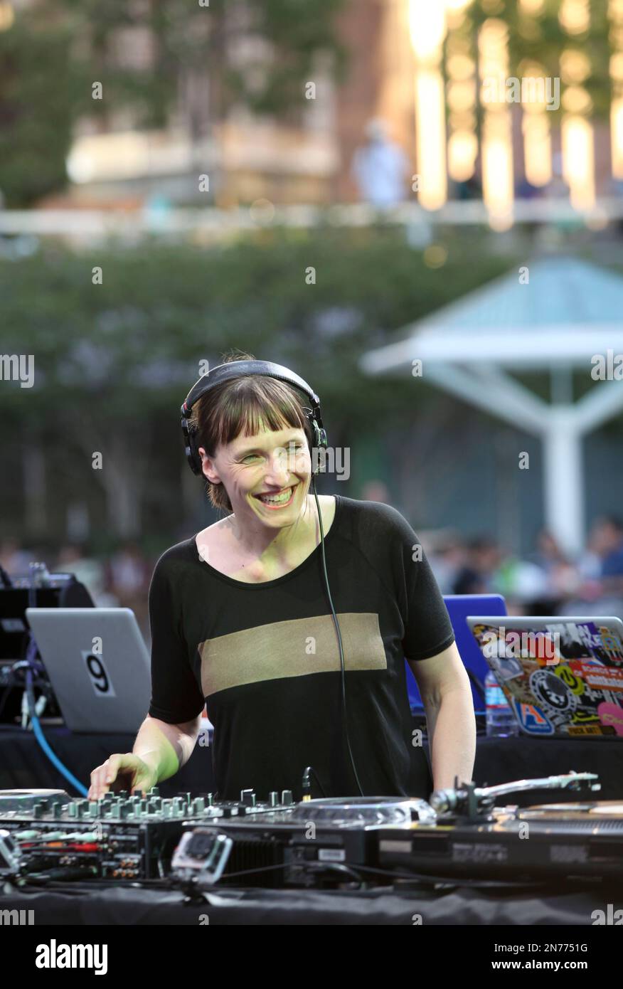 DJBarbara Preisinger performs during LA-based arts and culture ...