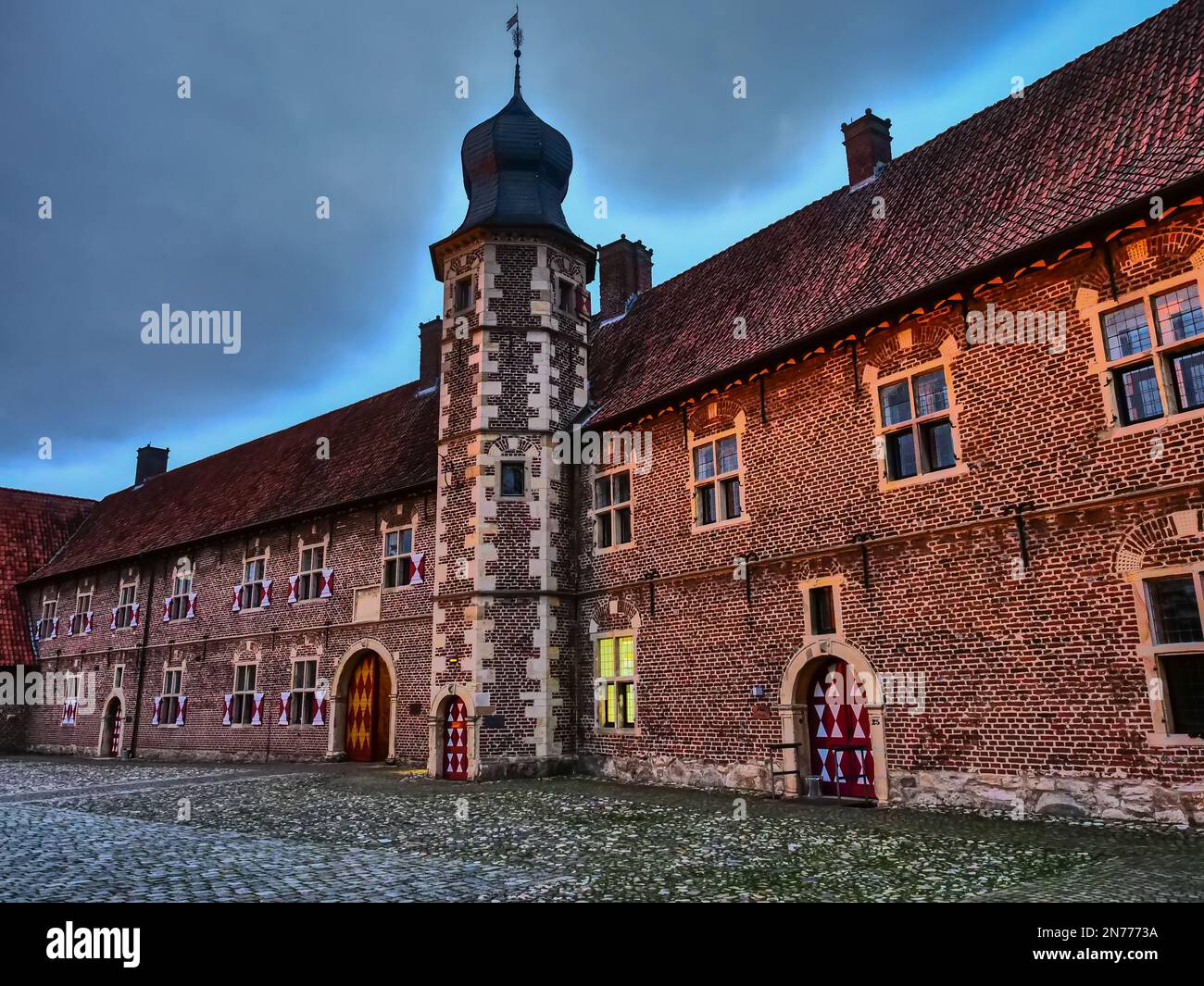 the castle of Raesfeld in germany Stock Photo - Alamy