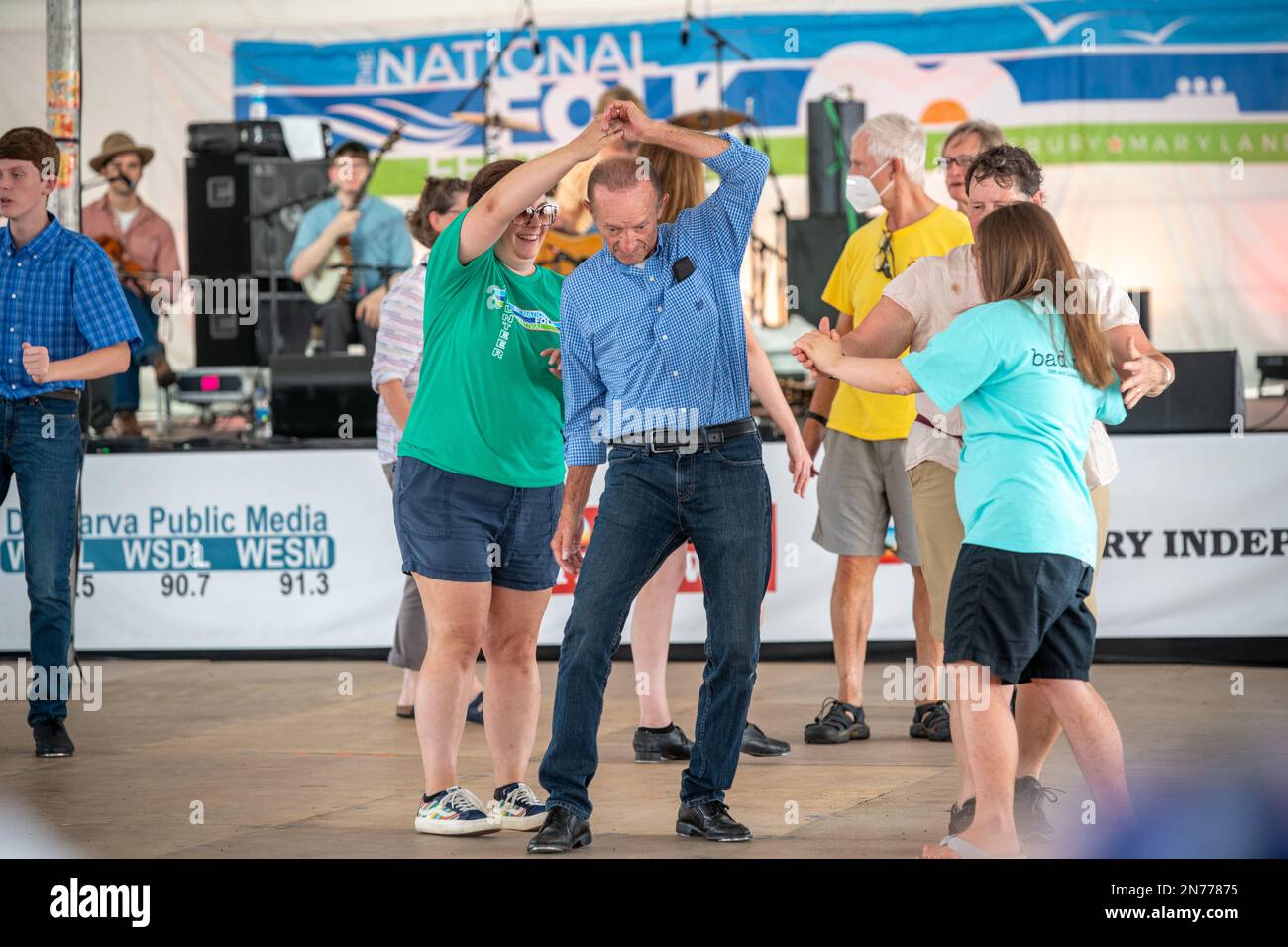 National Folk Festival Salisbury Maryland Thomas Maupin & Friends with ...