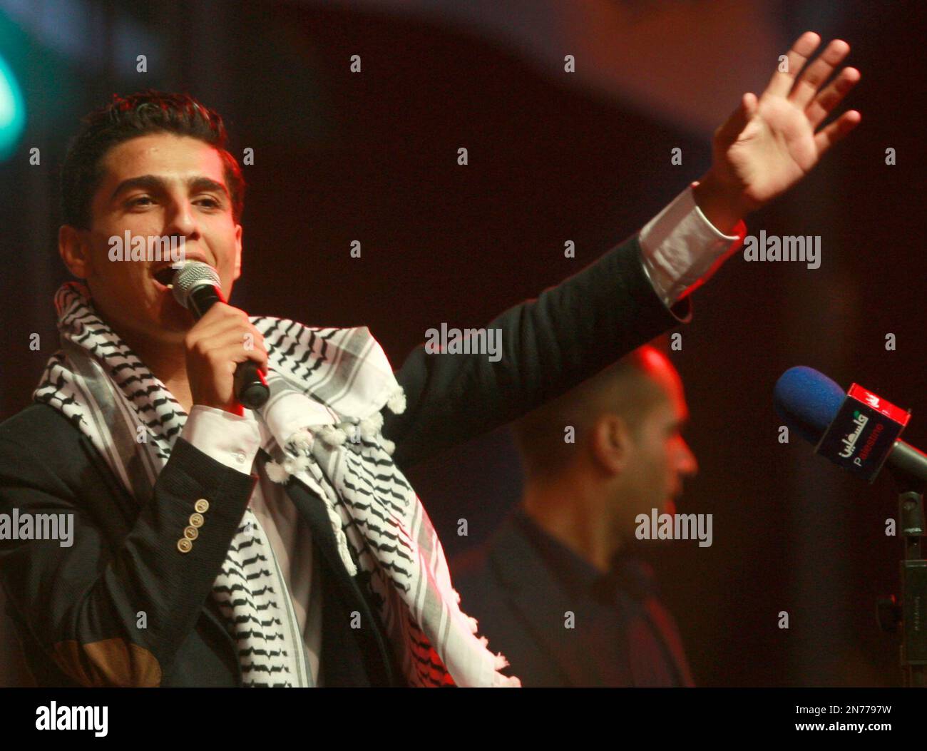 Mohammed Assaf, the 23-year-old from the Gaza Strip who won the popular ...