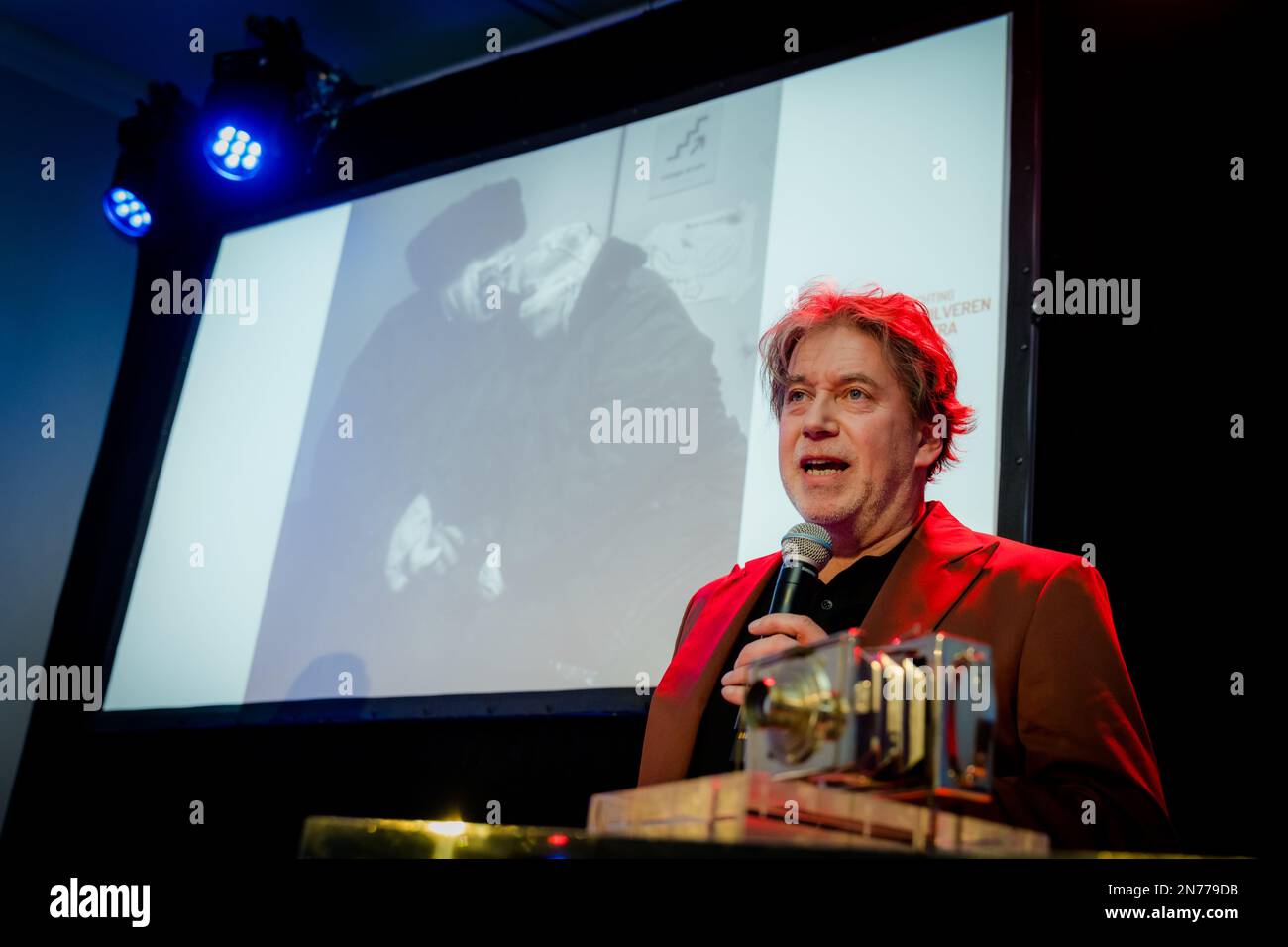 HILVERSUM - Eddy van Wessel wins the Silver Camera. Van Wessel was ...