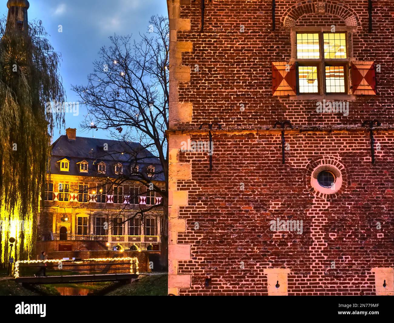 the castle of Raesfeld in germany Stock Photo - Alamy