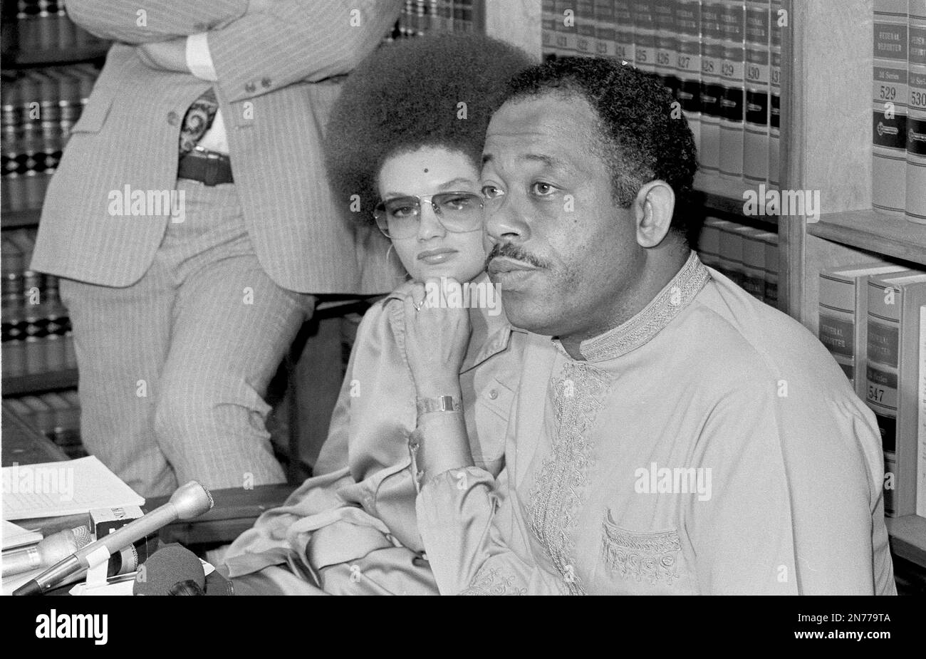 Former Black Panther leader Eldridge Cleaver and his wife Kathleen, are ...