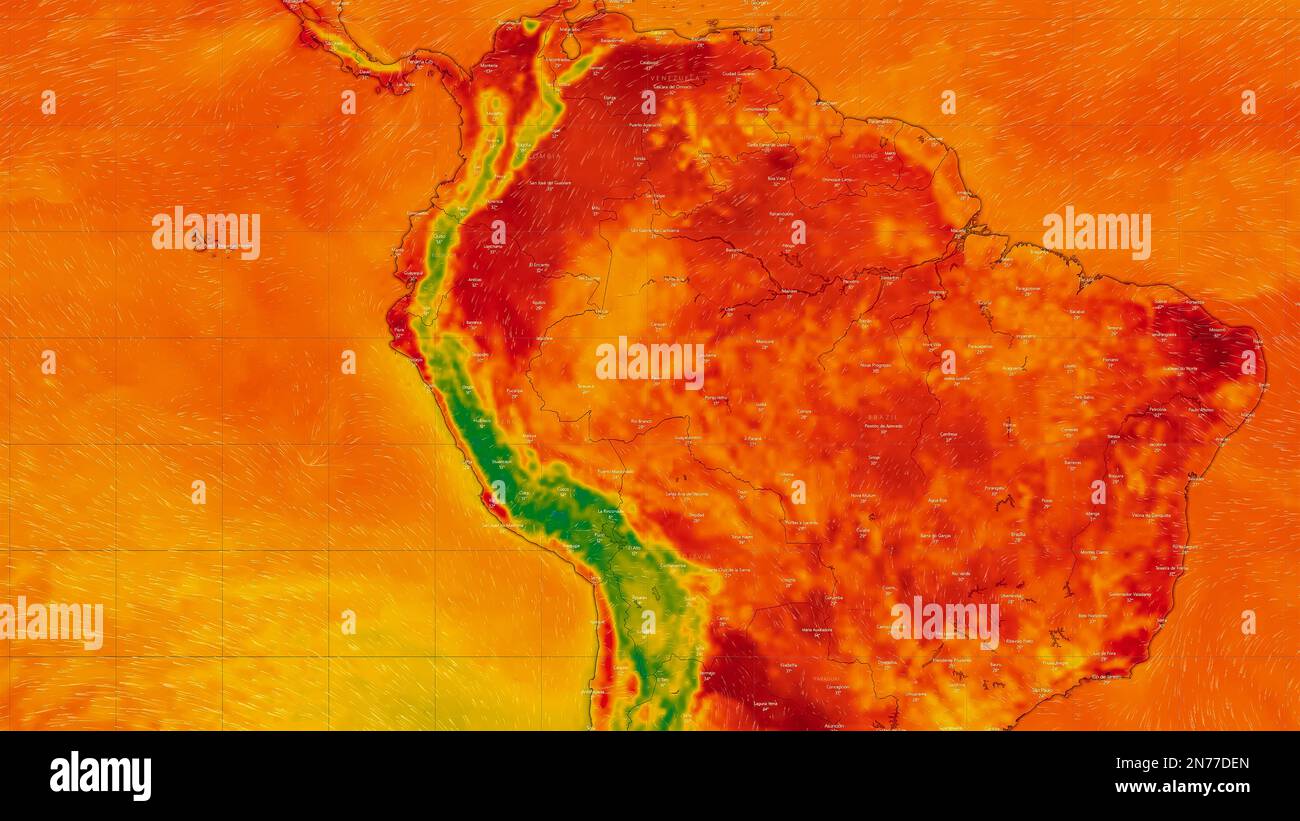 Global temperature map hi-res stock photography and images - Alamy