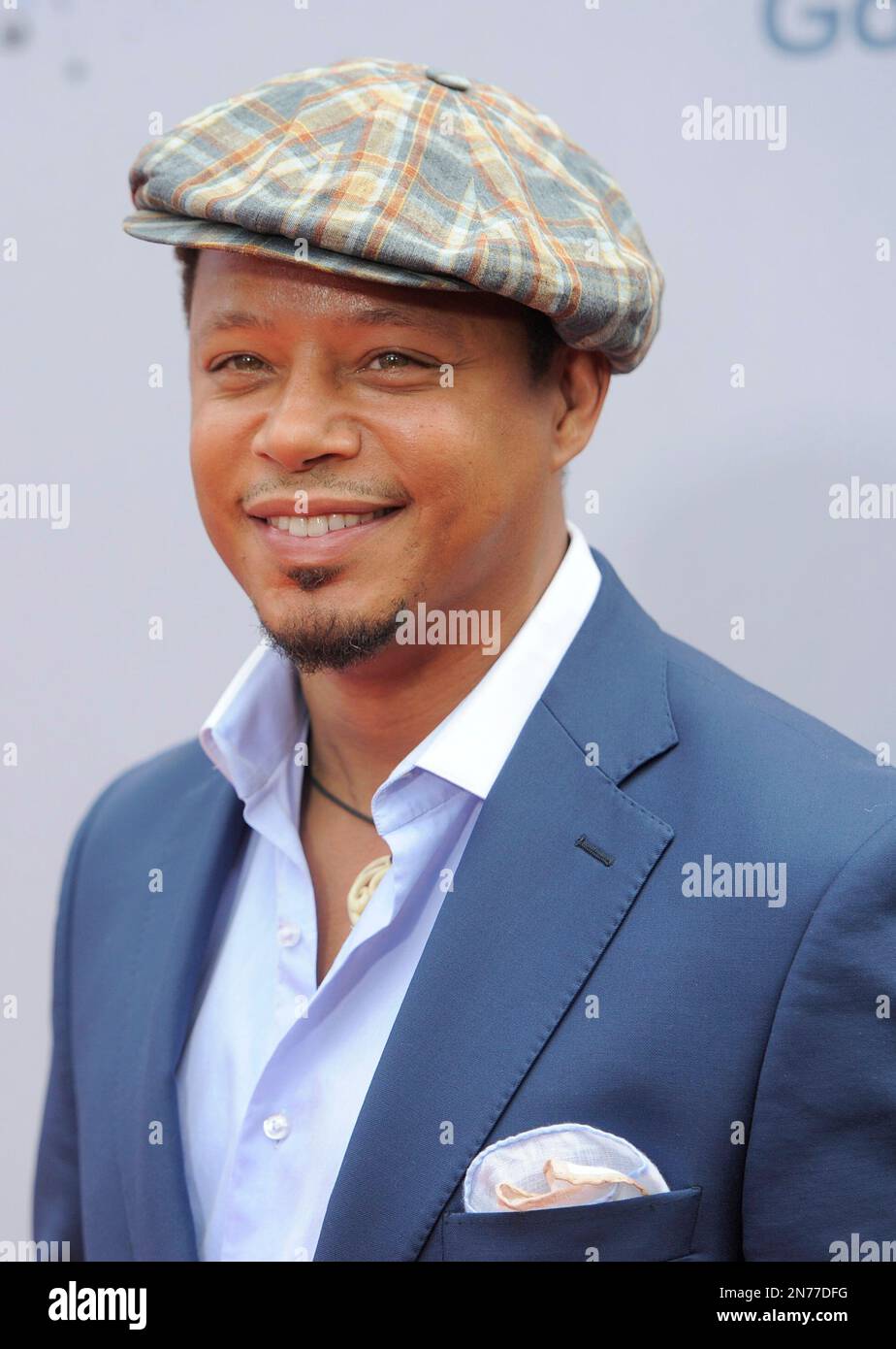 Terrence Howard arrives at the BET Awards at the Nokia Theatre on ...