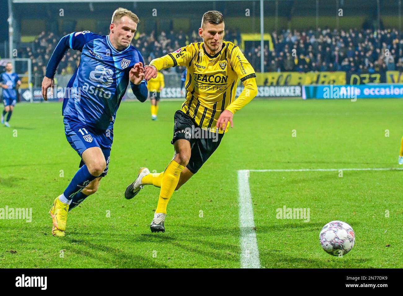VENLO, 10-02-2023, Covebo Stadion de Koel, Stadium of VVV Venlo. Dutch ...