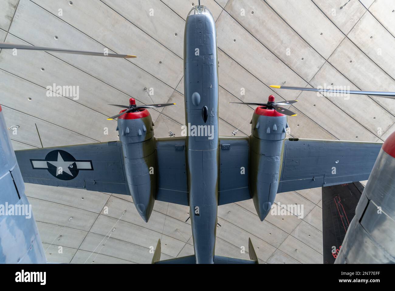 Imperial War Museum Duxford , American Air Museum Stock Photo - Alamy