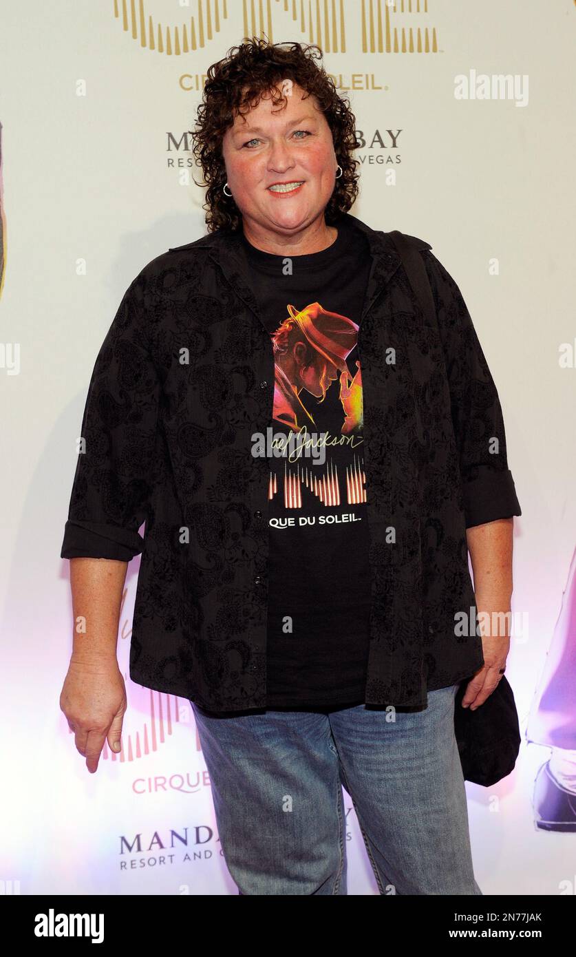 Actress Dot Jones arrives at the world premiere of "Michael Jackson ONE ...