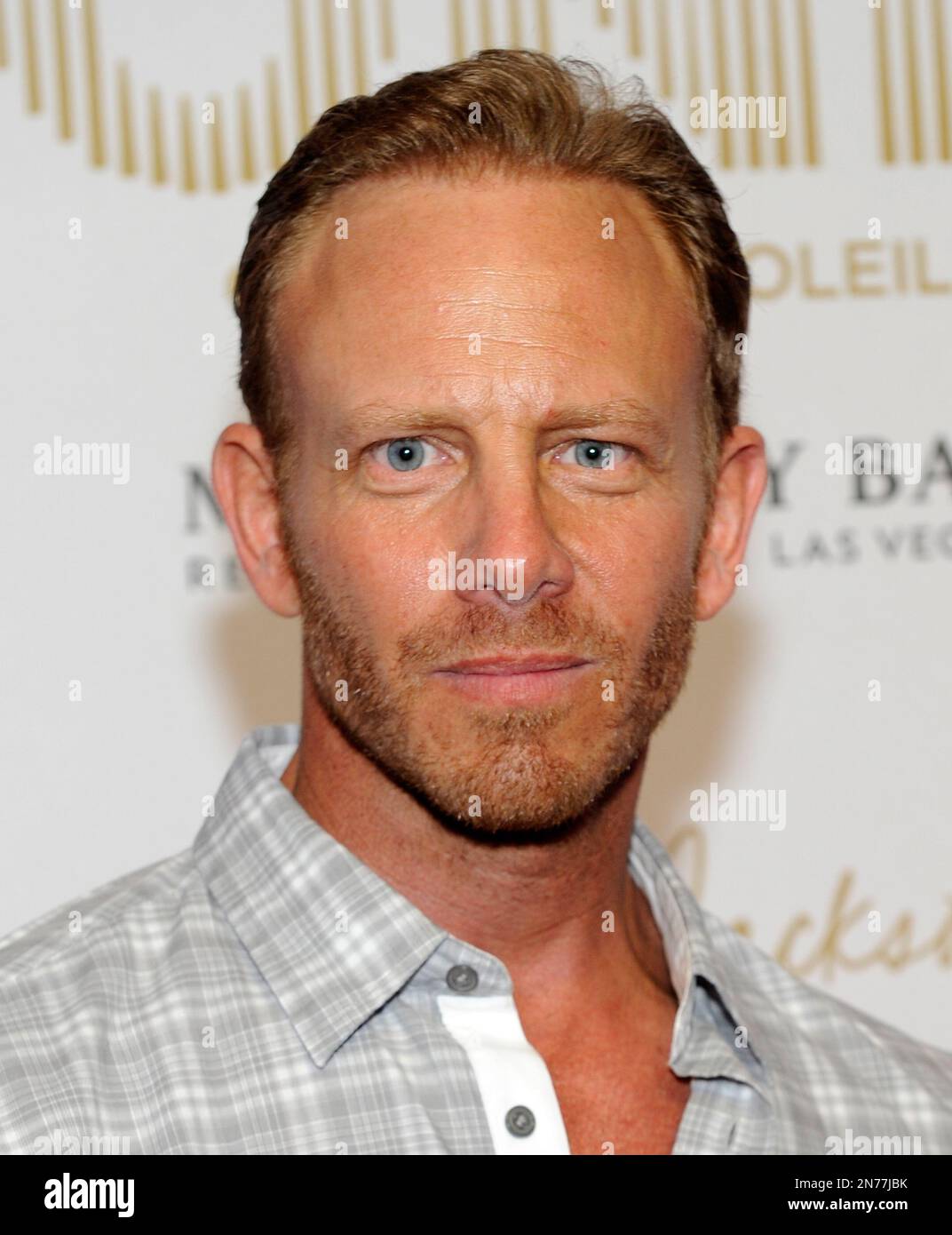 Actor Ian Ziering arrives at the world premiere of "Michael Jackson ONE ...