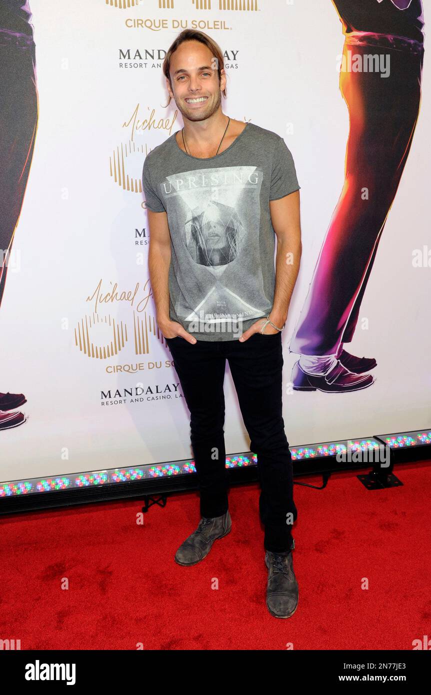 Entertainer Justin Mortelliti arrives at the world premiere of "Michael ...