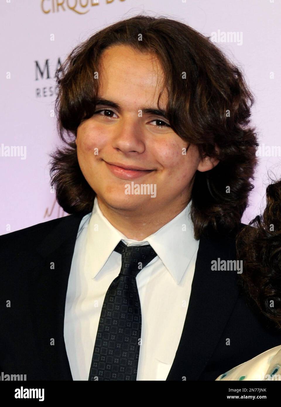 Prince Jackson arrives at the world premiere of "Michael Jackson ONE ...