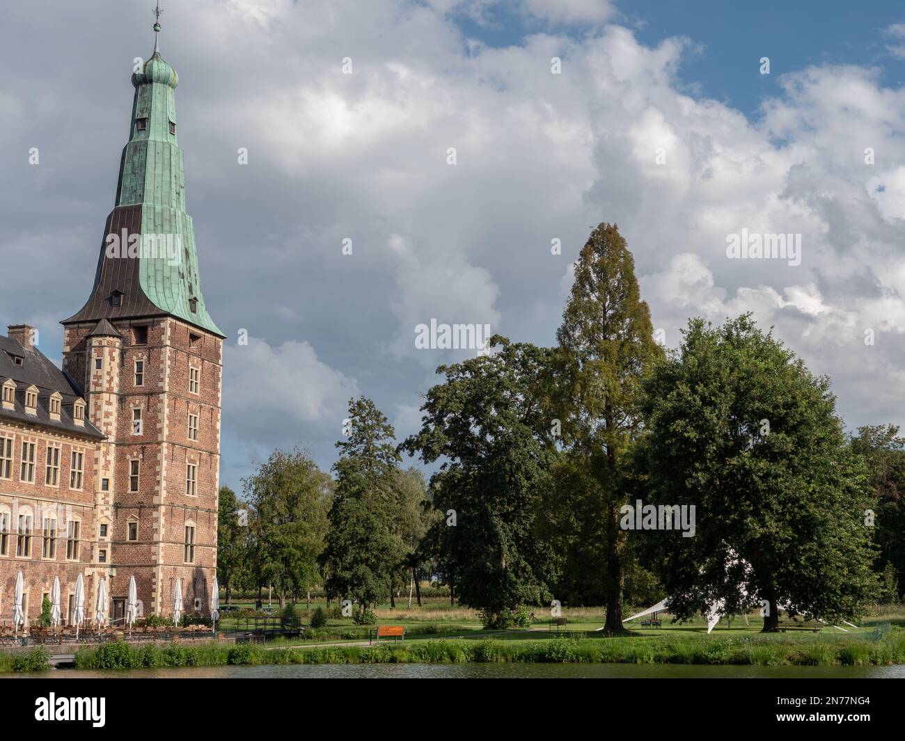 the castle of Raesfeld in germany Stock Photo - Alamy
