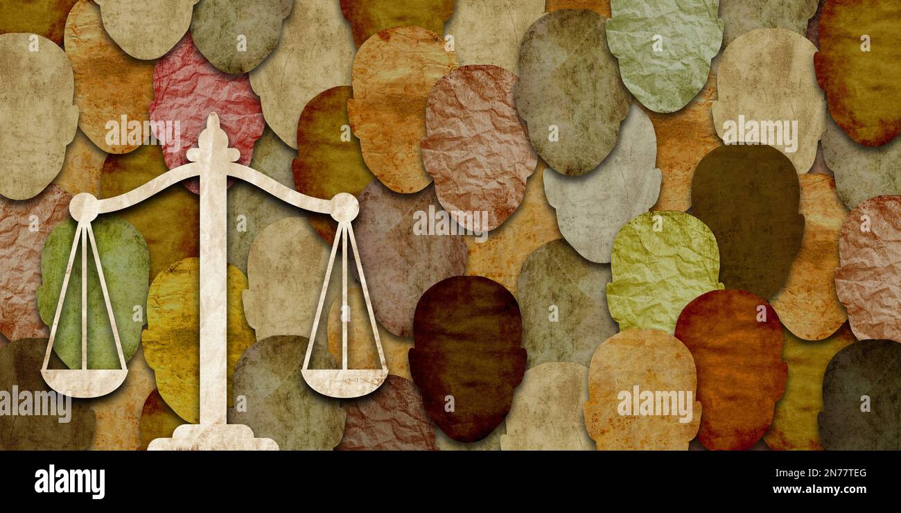 Paper cutout face of diverse culture together. Concept of racial ...