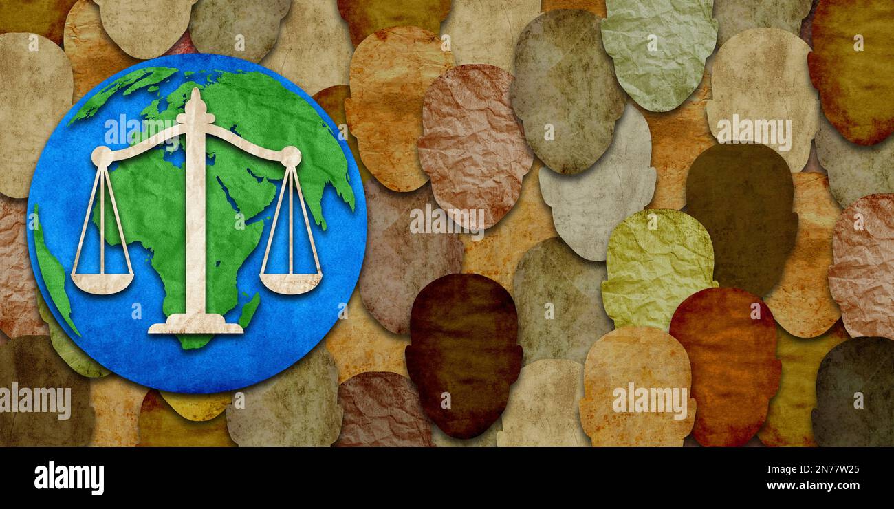 Paper cutout face of diverse culture together. Concept of racial ...