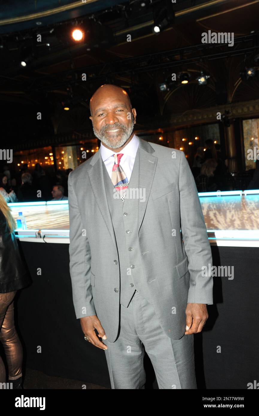 Boxing star Evander Holyfield attends New York Fashion Week event ...