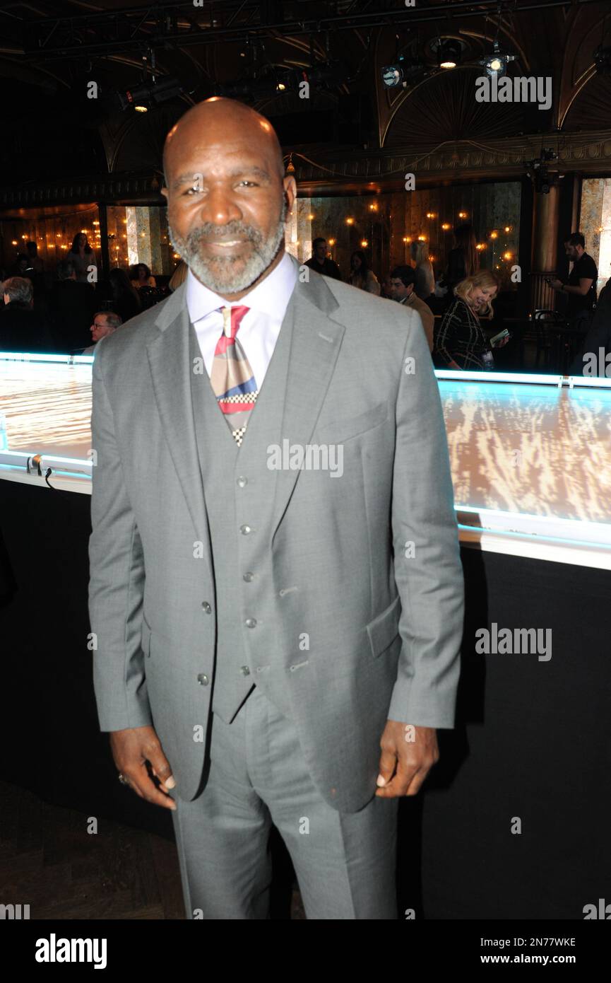 Boxing star Evander Holyfield attends New York Fashion Week event ...