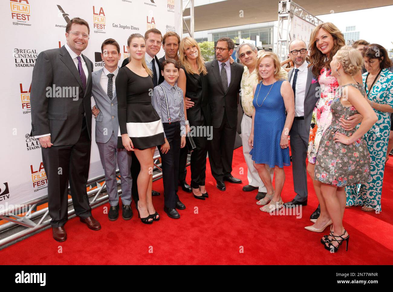 Producer Tom Rice, actors Liam James, Zoe Levin, producer Kevin J ...