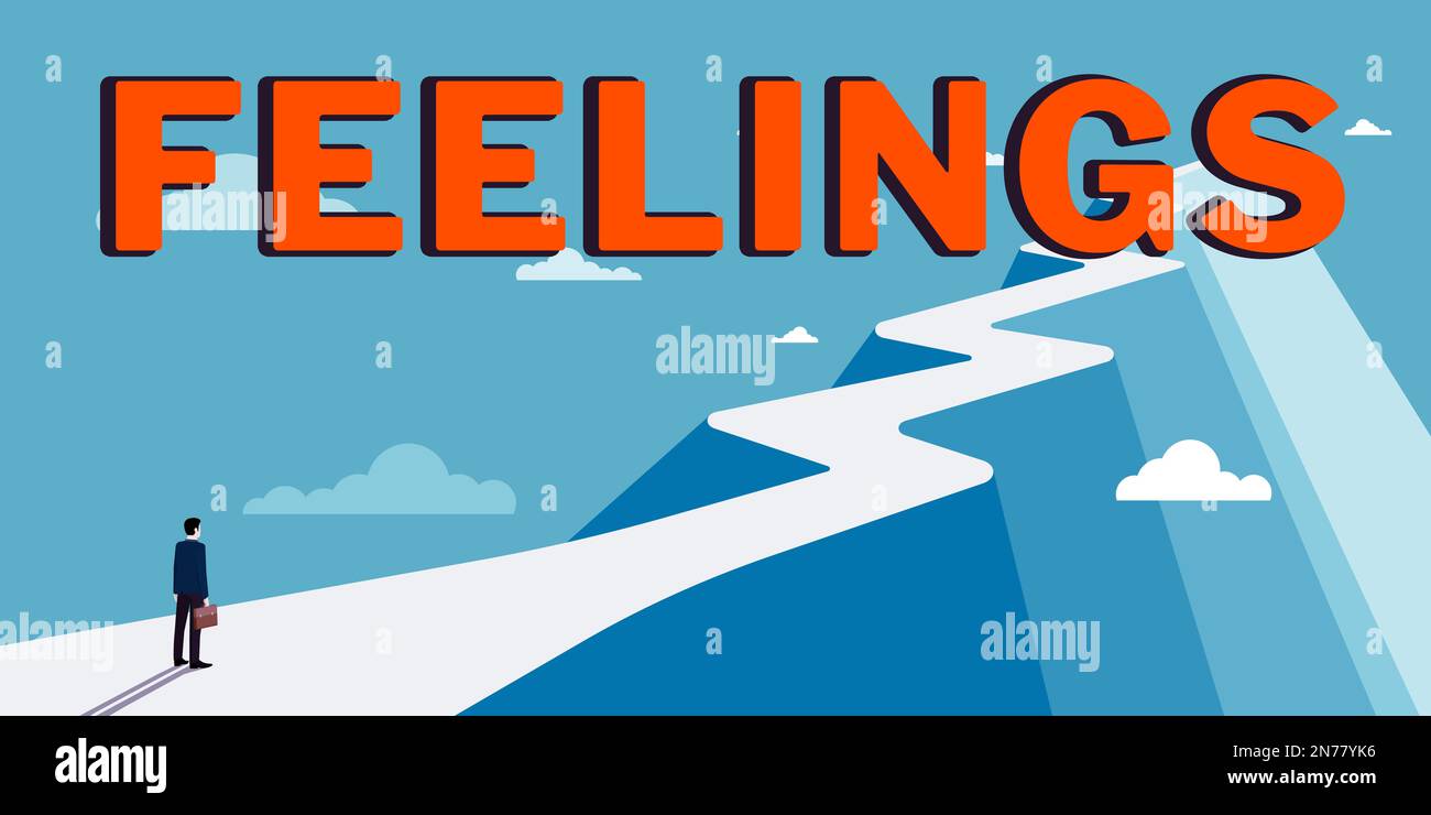 Inspiration showing sign Feelings. Business idea causing happy positive ...
