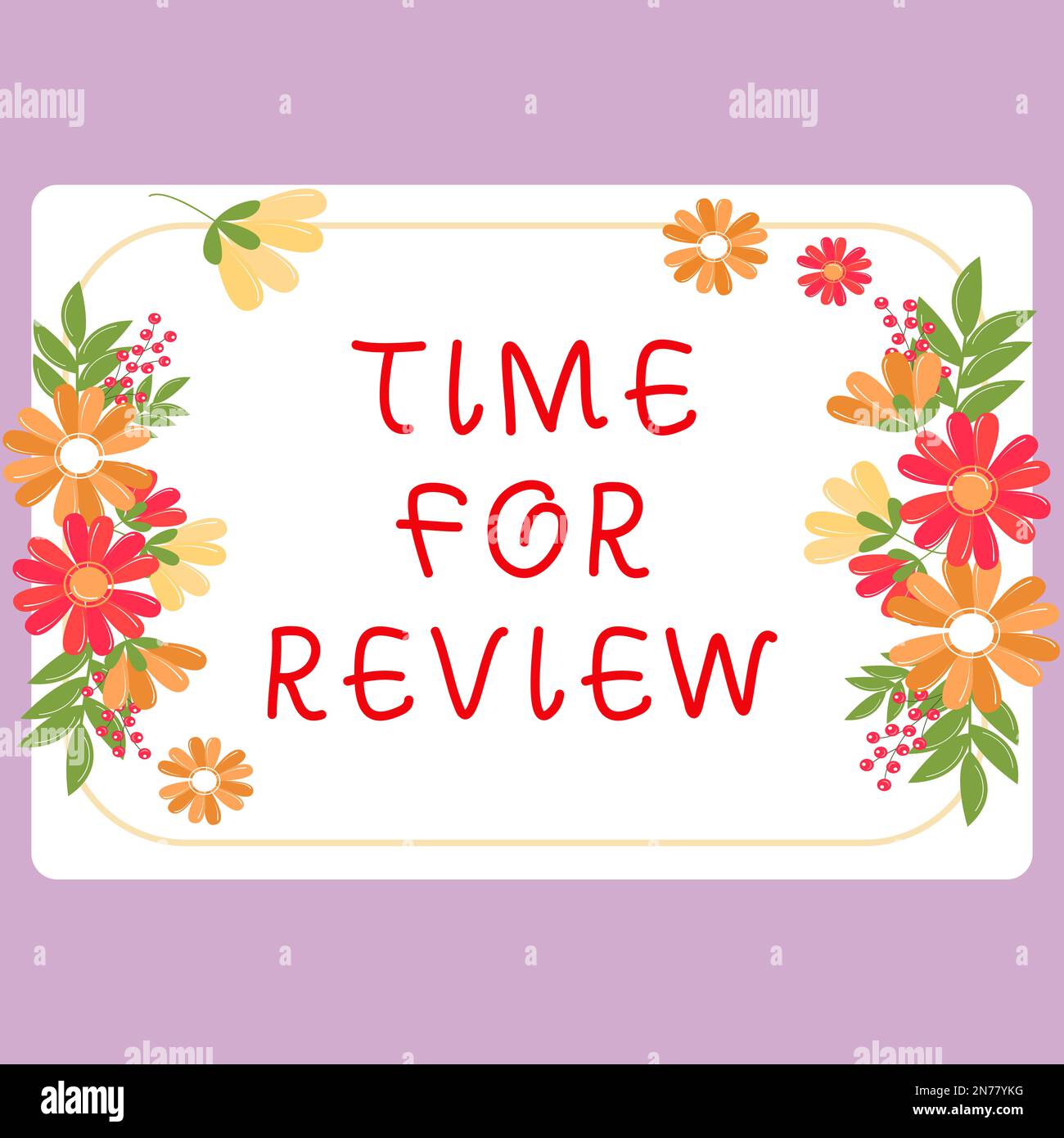 Hand writing sign Time For Review. Conceptual photo Evaluation Feedback ...