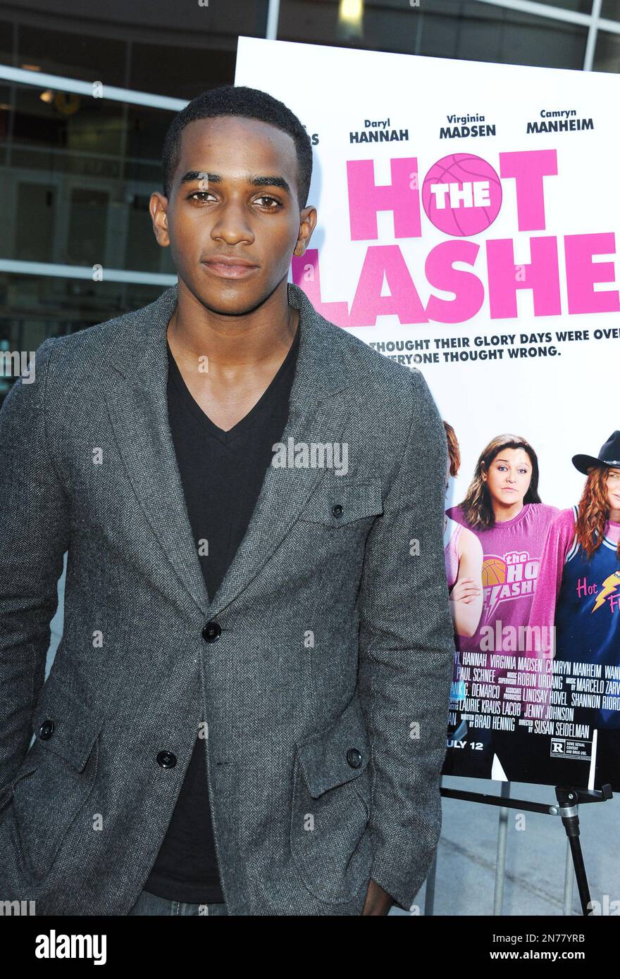 Patrick Cage II arrives at the LA premiere of "The Hot Flashes" at the ArcLight Hollywood on ...