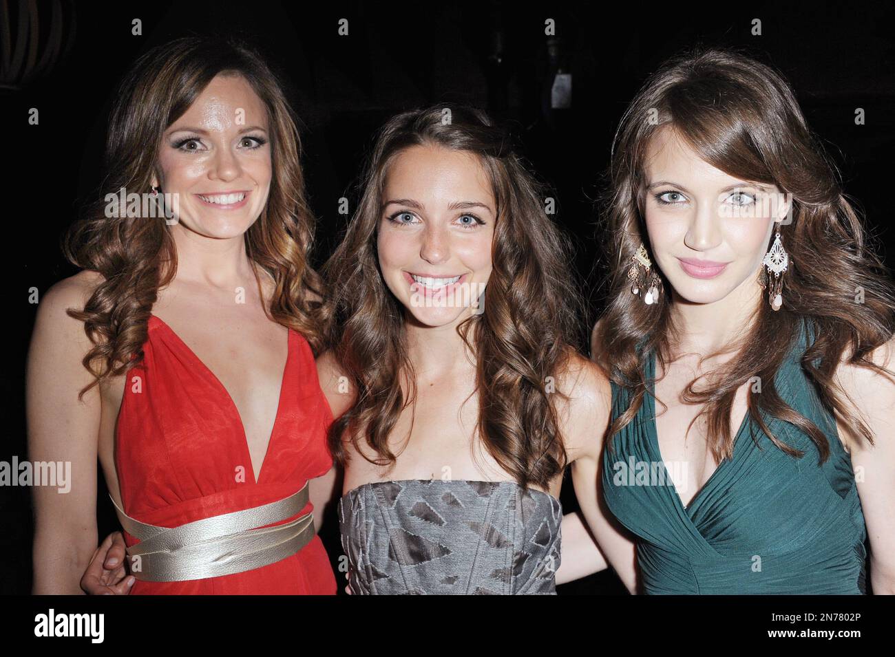 Rachel Boston, from left, Jessica Rothenberg, and Charolette Graham ...