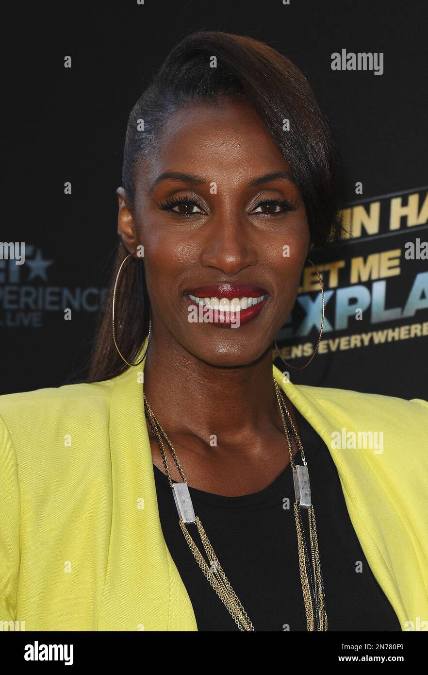 Lisa Leslie arrives at the LA premiere of "Kevin Hart: Let Me Explain ...